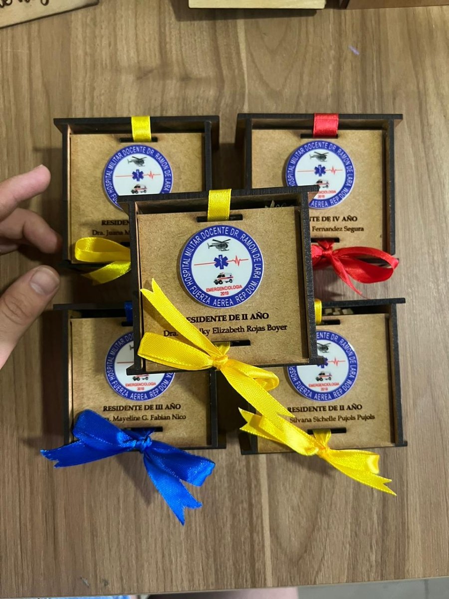 Cajita Personalizada Madera personalizada – Felt Craft RD