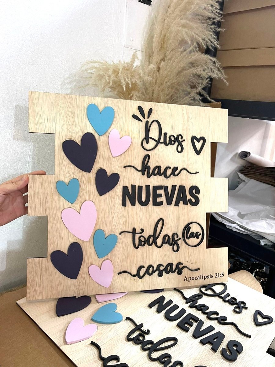 Letrero Personalizable Con Frase – Felt Craft RD